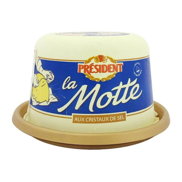 Mantequilla Président la motte con sal de mar 250 g | Walmart en línea