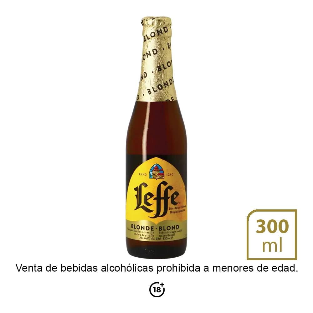 Cerveza Leffe Blond blonde 300 ml | Walmart en línea