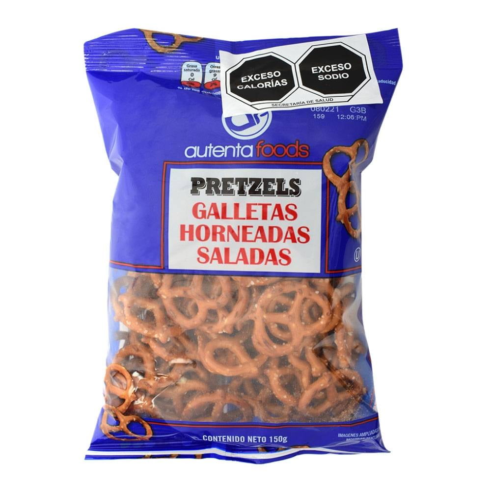 Pretzels Autenta Foods 150 g | Walmart en línea