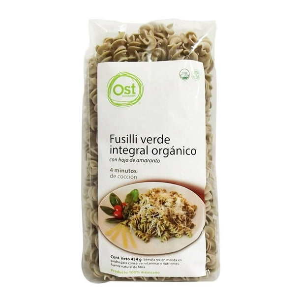 Fusilli Ost Gourmet verde integral orgánico 454 g | Walmart en línea