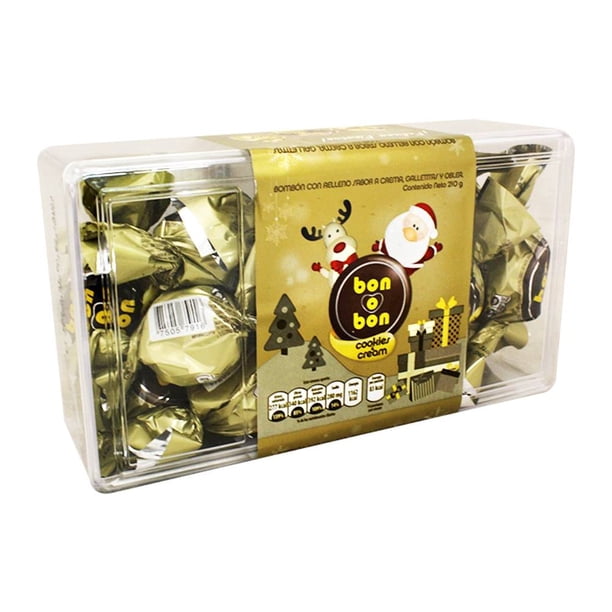 Bombón Bon o Bon relleno sabor a crema galletas y oblea 210 g | Walmart ...