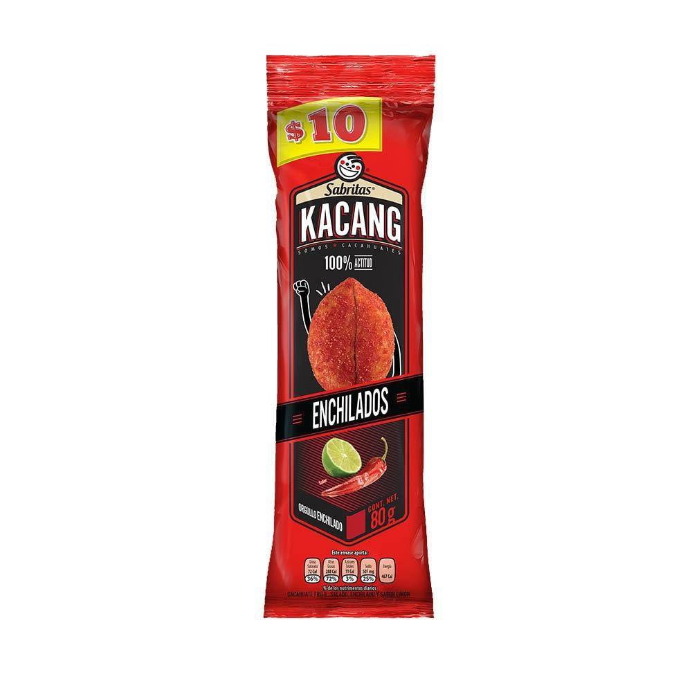 Cacahuates Sabritas Kacang enchilados sabor limón y chile 80 g ...
