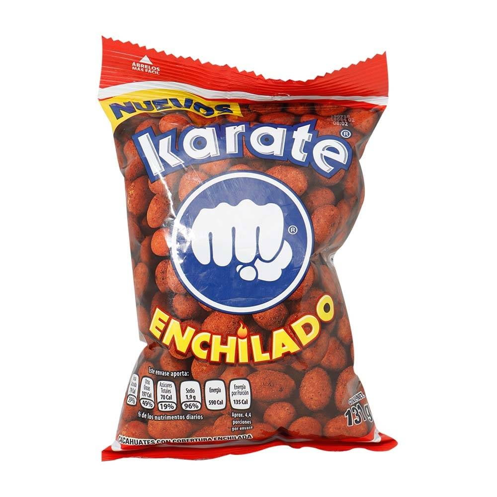 Cacahuates Karate enchilado 131 g | Walmart en línea