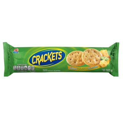 Galletas Crackets sabor queso jalapeño 101 g | Walmart en línea