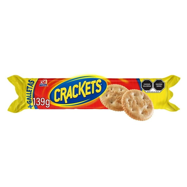 Galletas Crackets sabor mantequilla 139 g | Walmart en línea