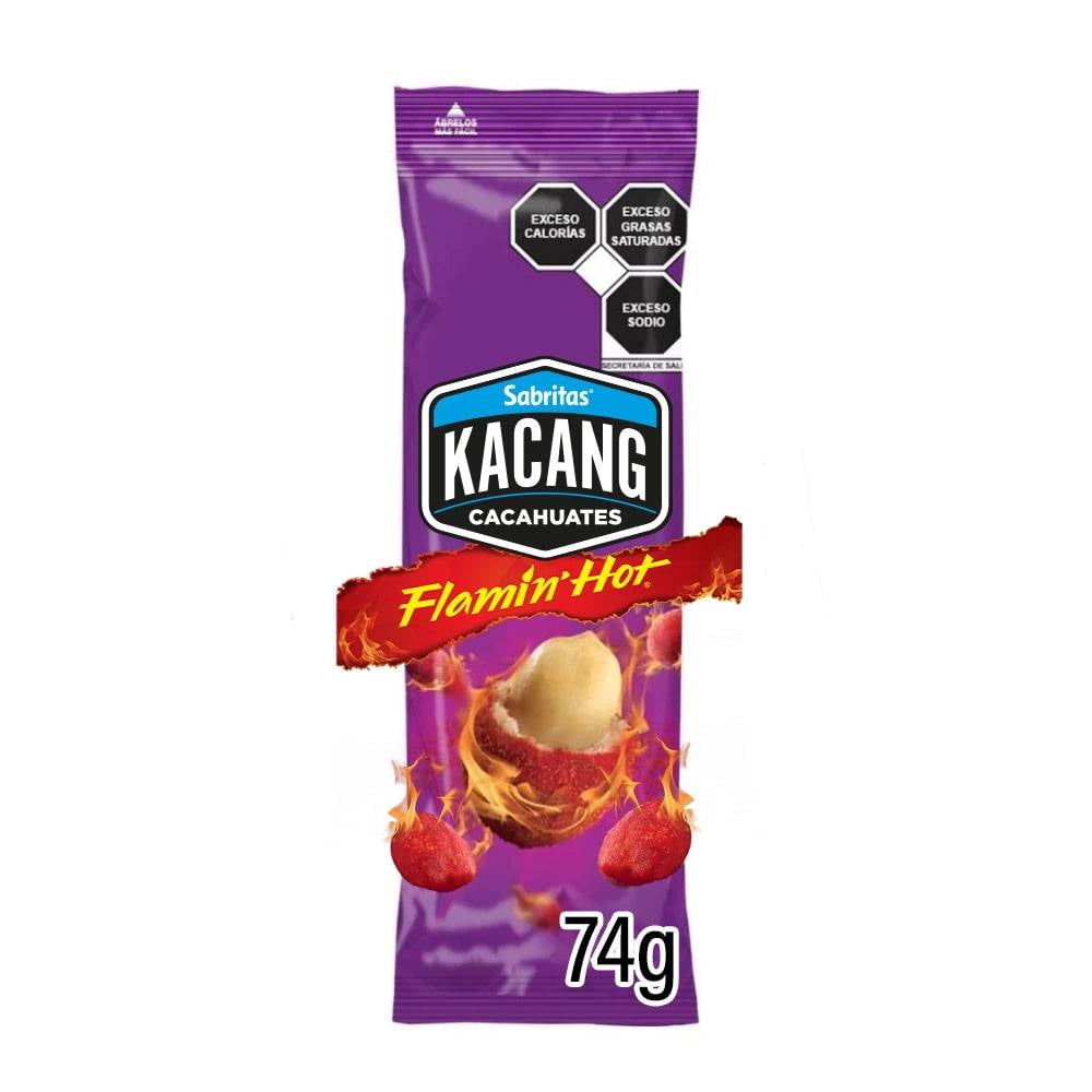 Cacahuates Sabritas Kacang flamin hot 74 g | Walmart en línea