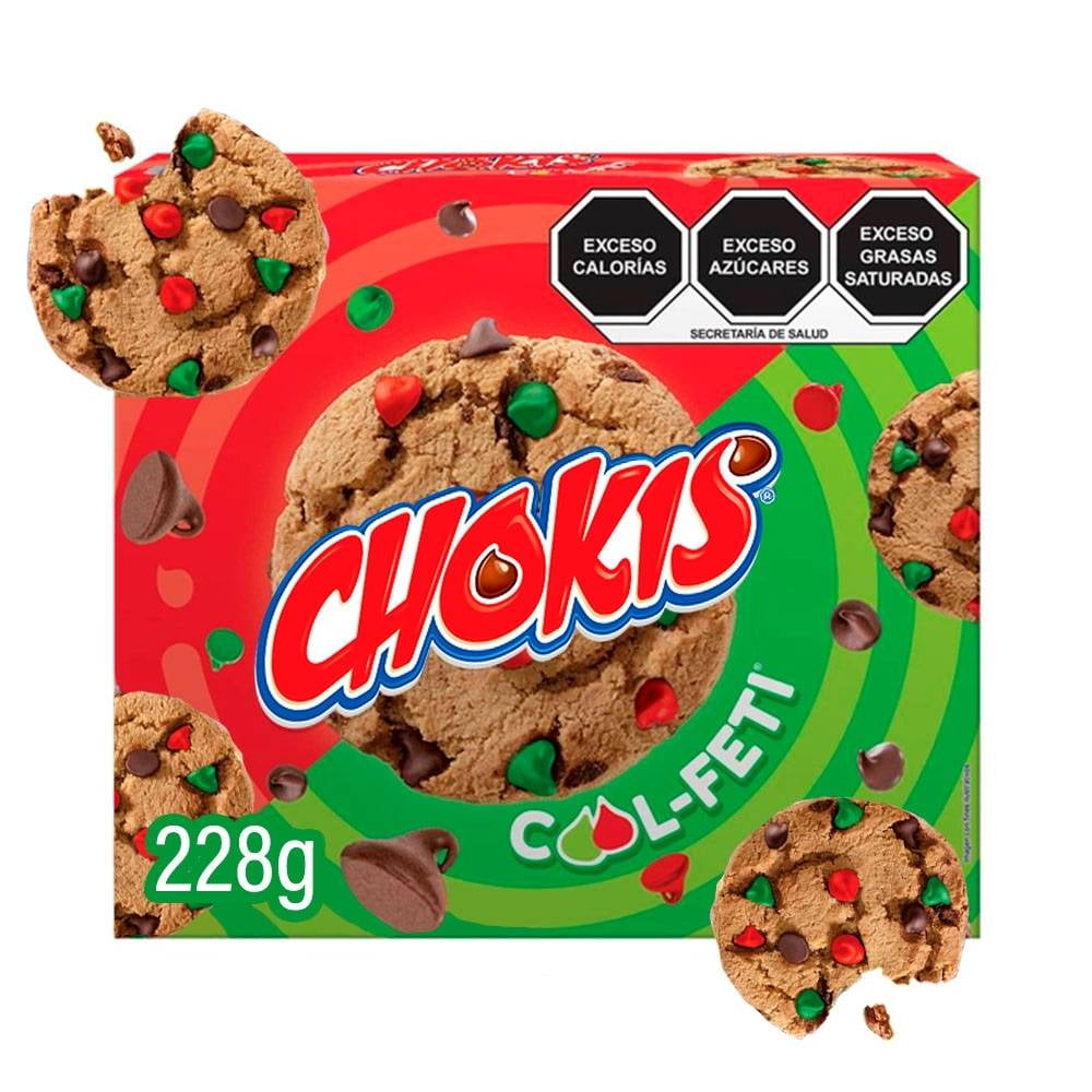 Caja de galletas Chokis Coolfeti Pride con chispas sabor chocolate de ...