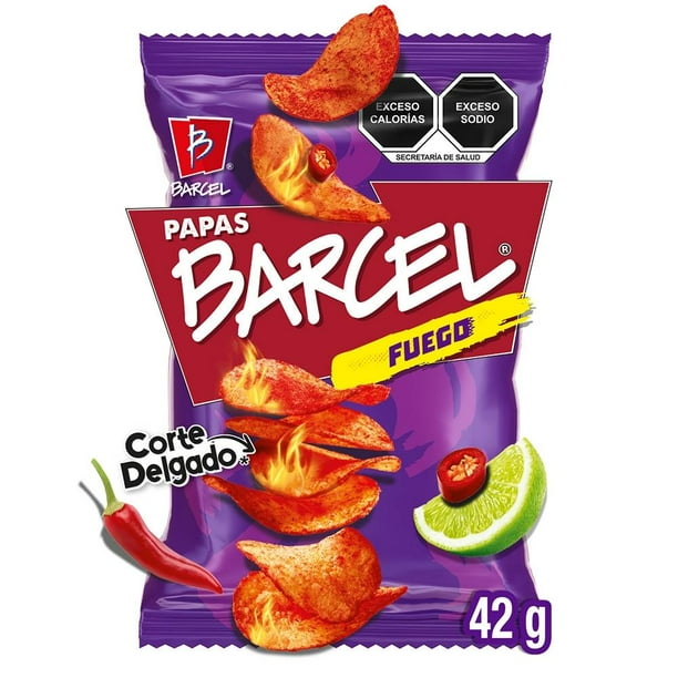 Papas Fritas Barcel fuego de 42 g | Walmart en línea