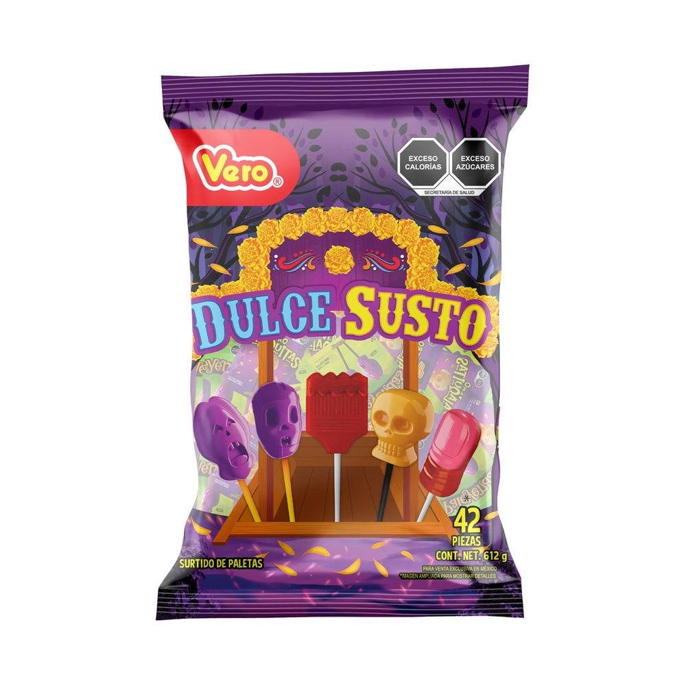 Paletas Ricolino Vero dulce susto sabores surtidos 612 g | Walmart en línea