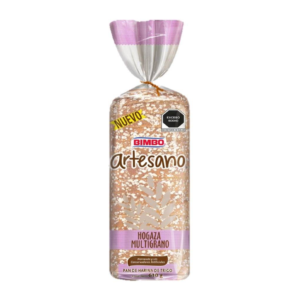 Pan Bimbo Artesano hogaza multigrano 610 g || Bodega Aurrera Despensa a ...
