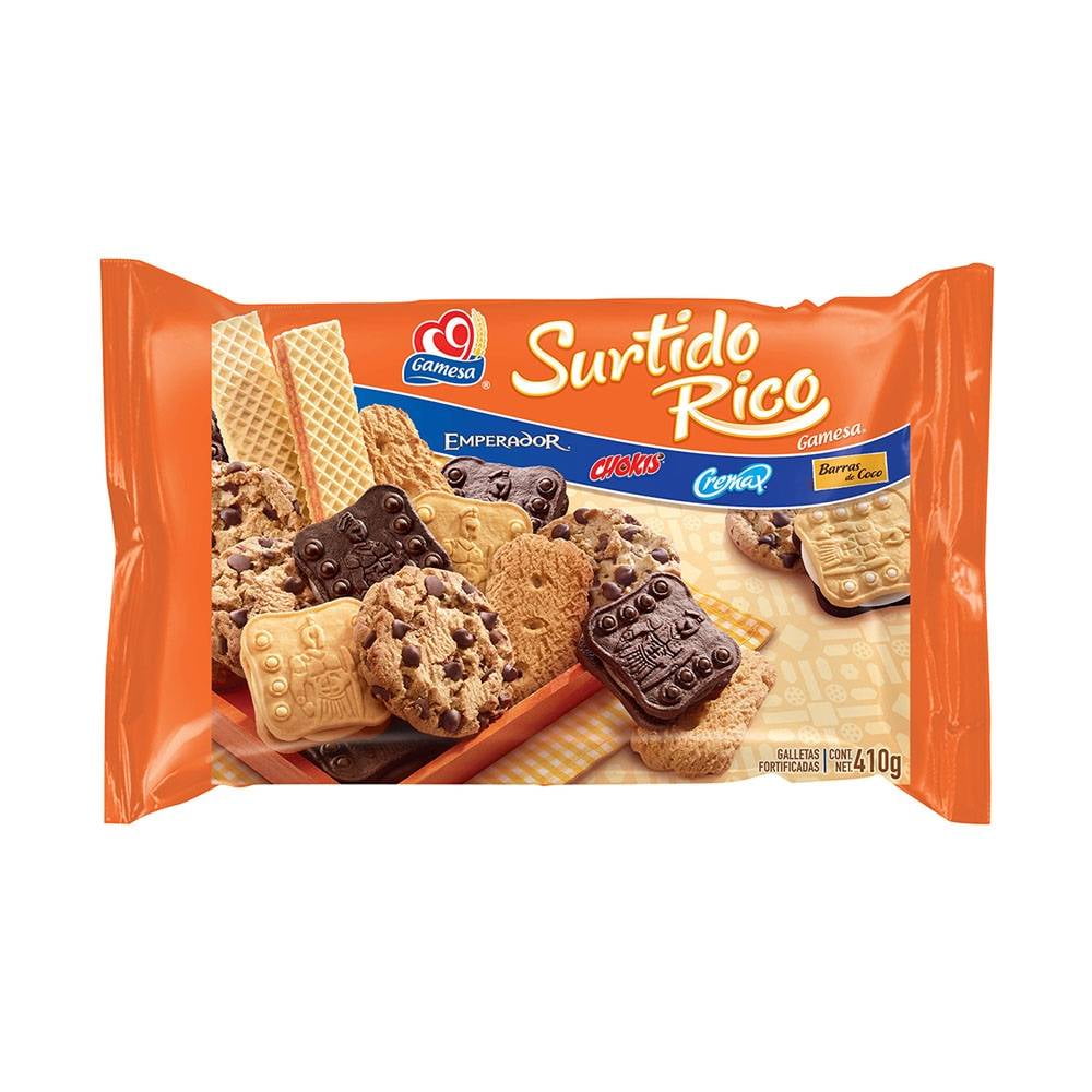 Galletas Surtido Rico 410 g | Walmart en línea