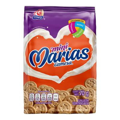 Galletas Marías Gamesa mini 70 g | Walmart en línea