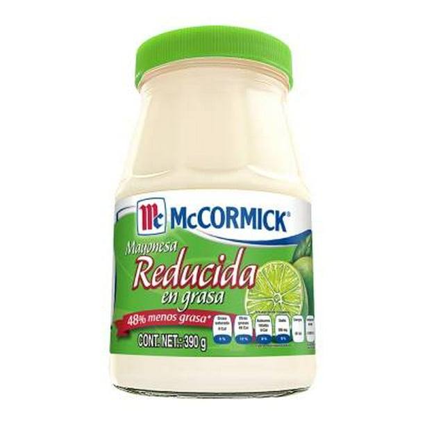 Mayonesa McCormick con jugo de limón reducida en grasa 390 g | Walmart ...