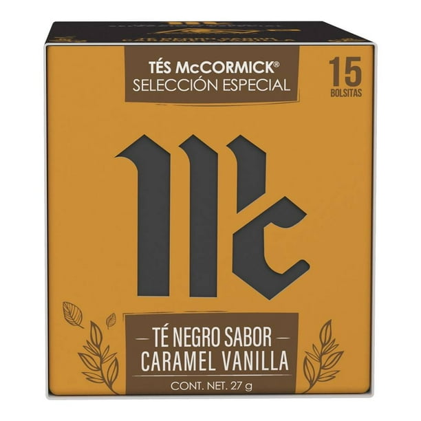Té McCormick Selección Especial caramel vainilla 27 g | Walmart en línea