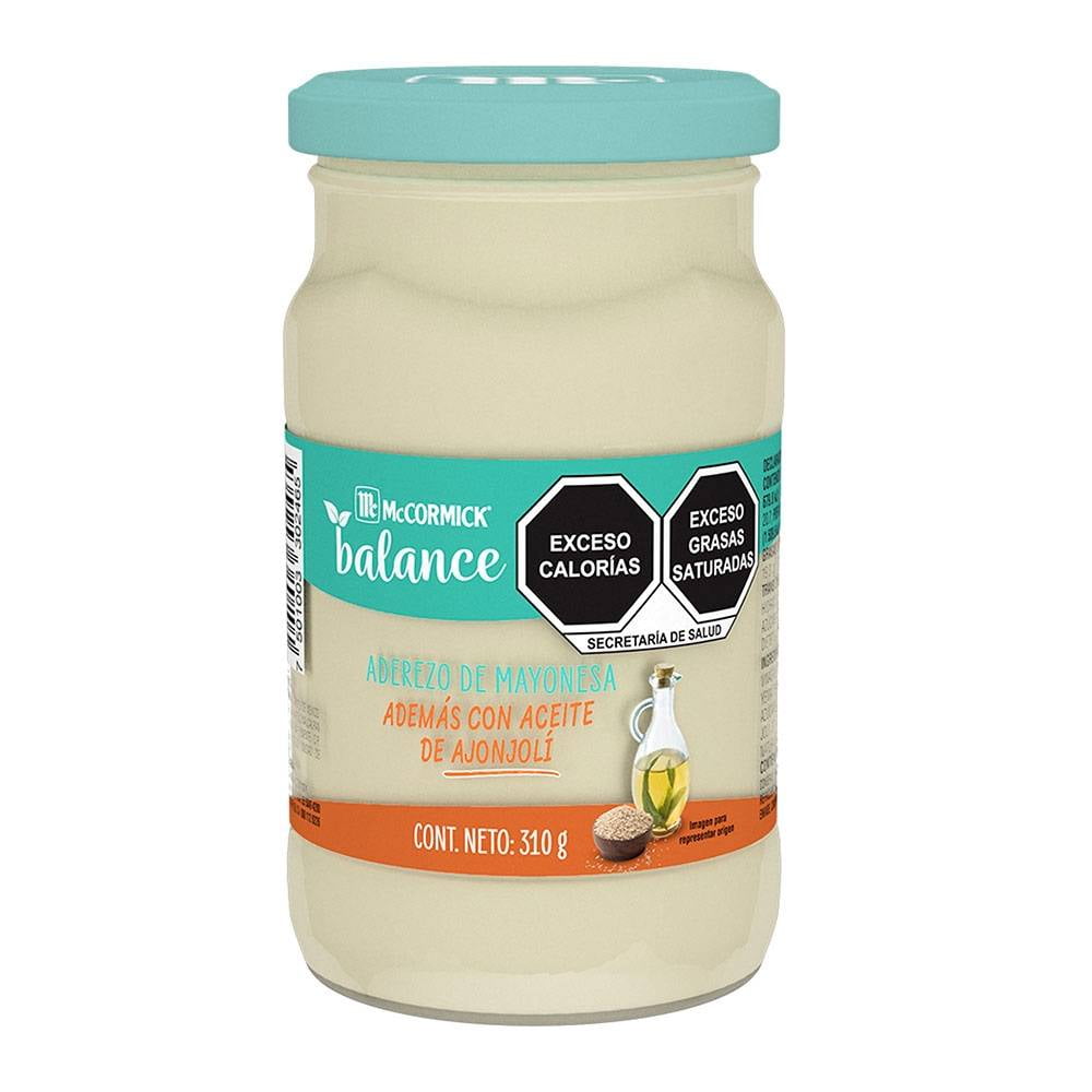 Aderezo de mayonesa McCormick balance con aceite de ajonjolí 310 g ...