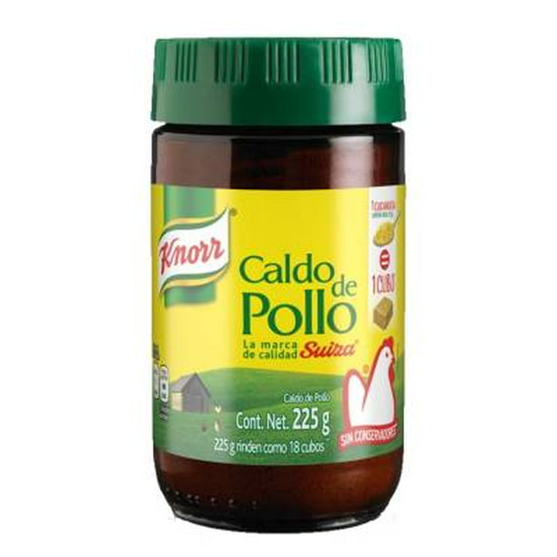 Sazonador Knorr Suiza caldo de pollo 225 g | Walmart en línea