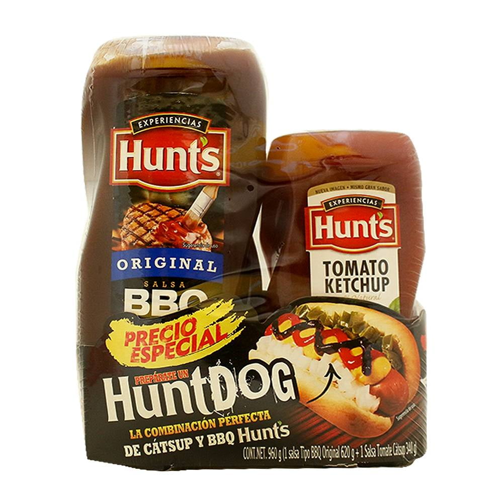 Salsa BBQ Hunts original 620 g más catsup 340 g | Walmart en línea