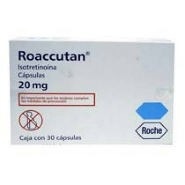 Roacutan cápsulas 30 piezas de 20 mg c/u | Walmart en línea