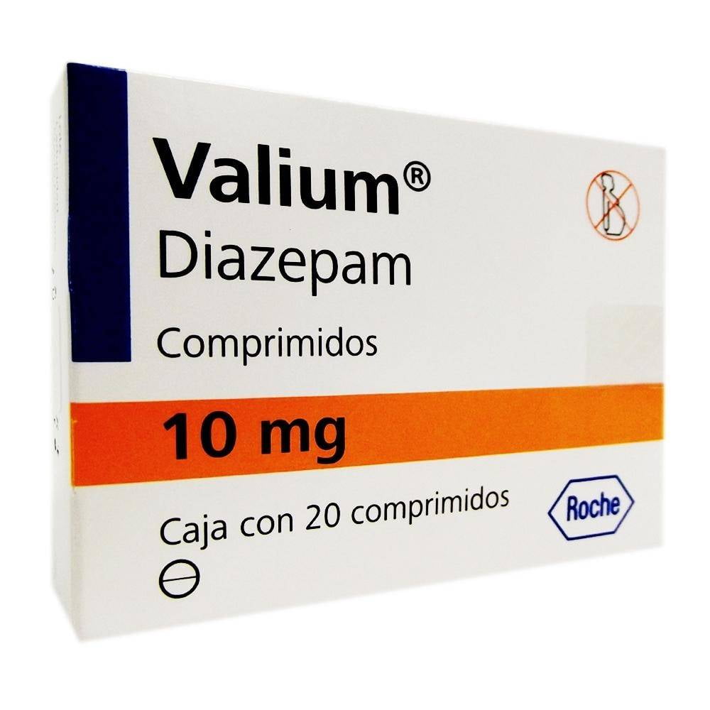 Valium comprimidos 20 pzas de 10 mg c/u | Walmart en línea