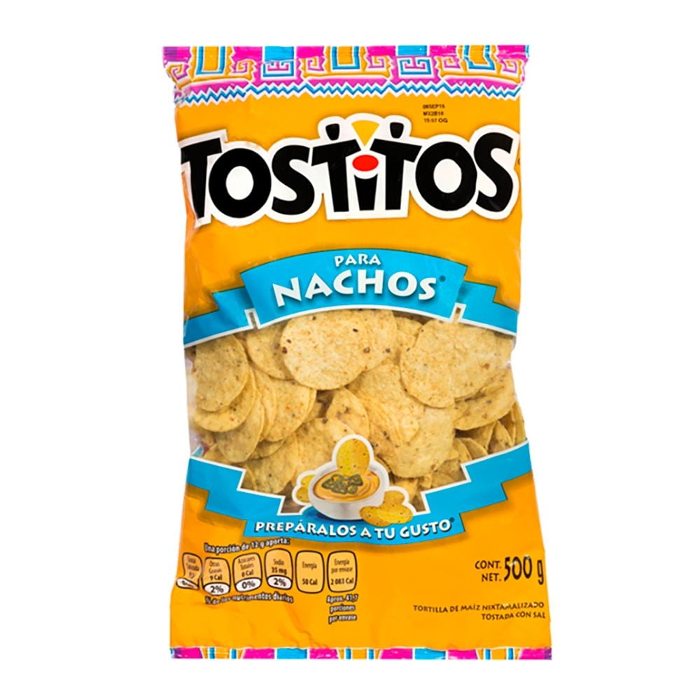 Totopos Tostitos para nachos 500 g | Walmart en línea