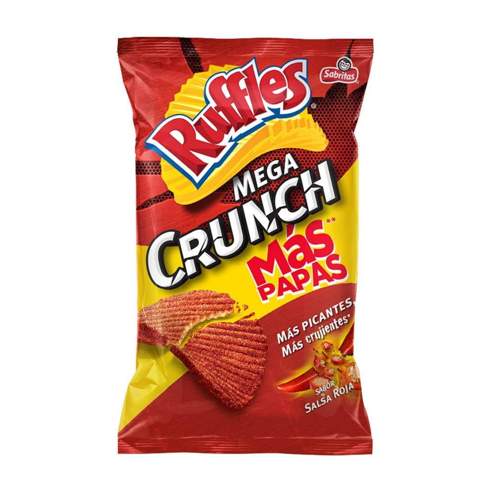 Ruffles mega crunch salsa roja 120 g | Walmart en línea