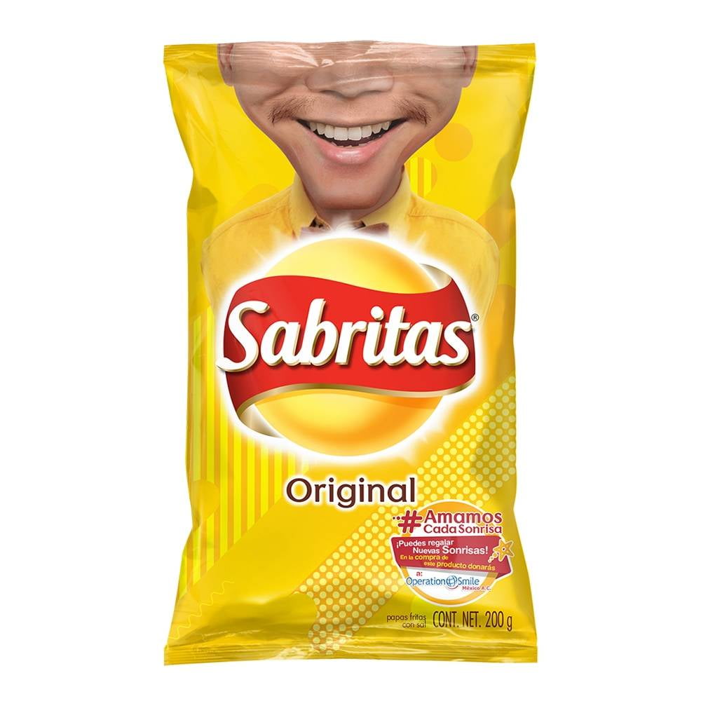 Papas Sabritas original 200 g | Walmart en línea