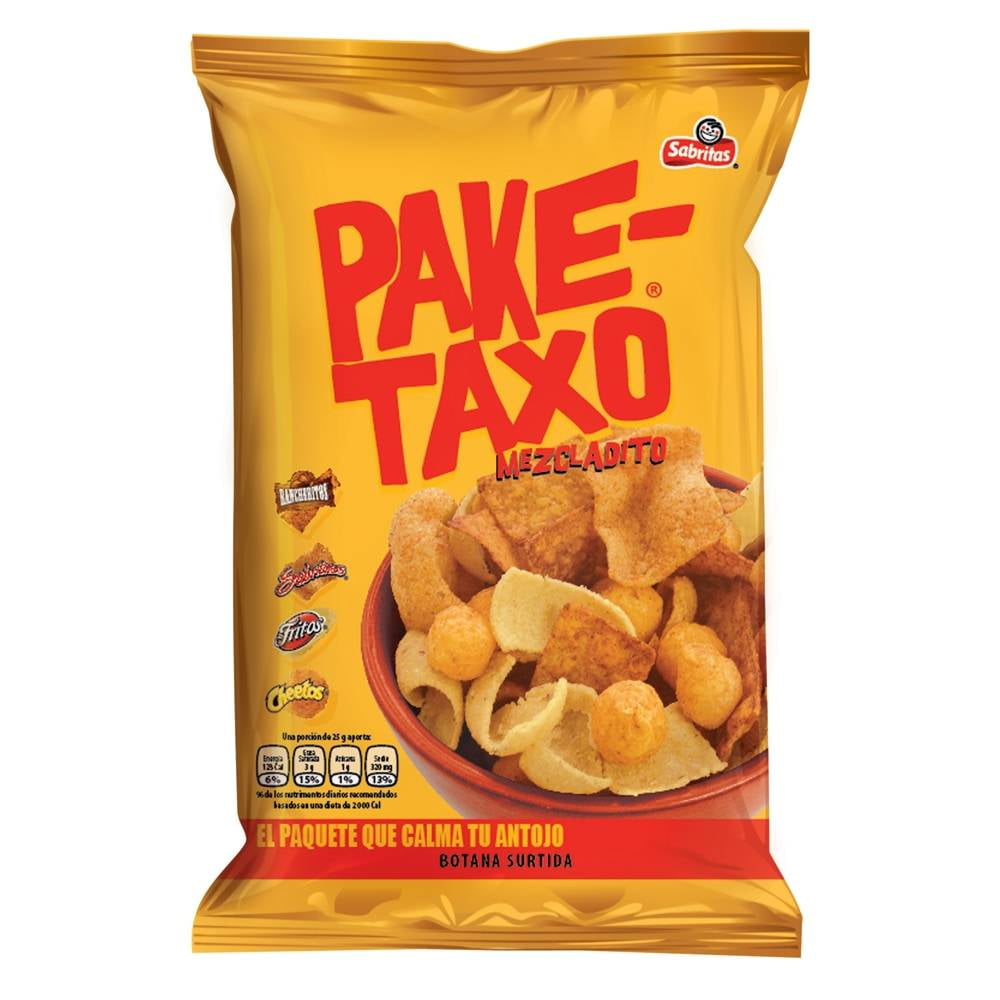 Botana surtida Paketaxo mezcladito 80 g | Walmart en línea