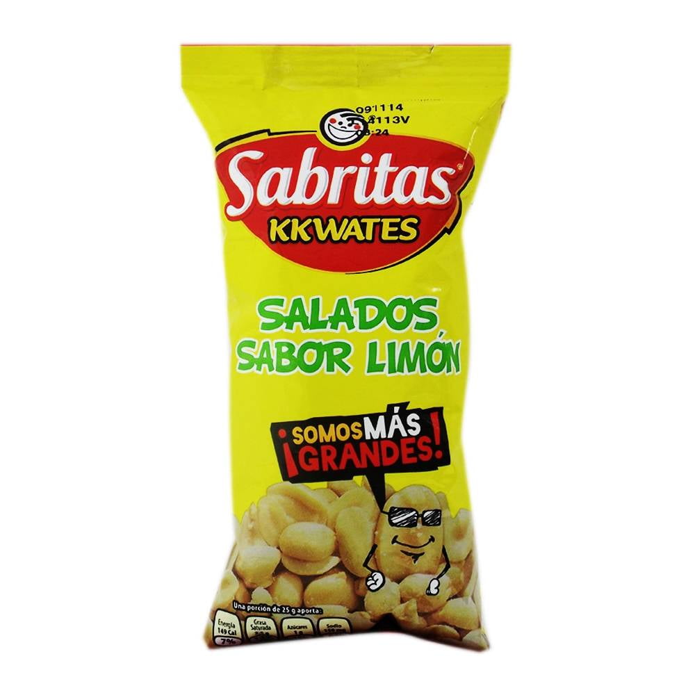 Cacahuates Sabritas salados sabor limón 100 g | Walmart en línea