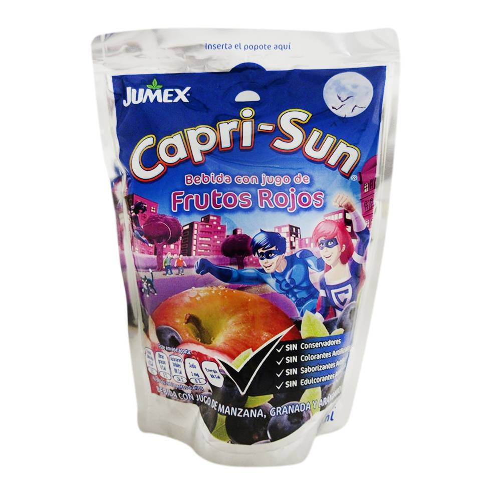 Bebida Capri Sun con jugo de frutos rojos 200 ml | Walmart en línea