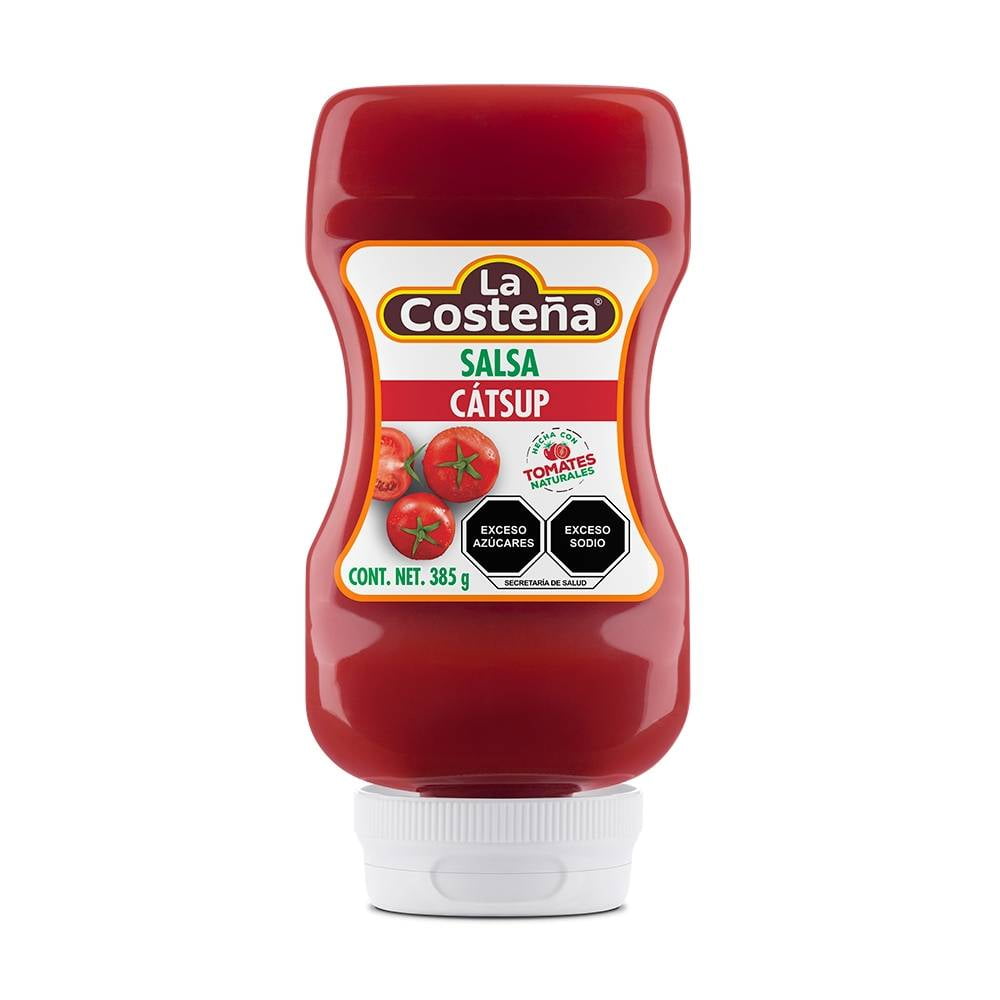 Salsa cátsup La Costeña 385 g || Bodega Aurrera Despensa a tu Casa