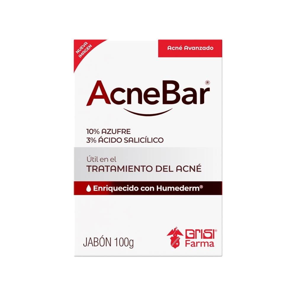 Jabón AcneBar antiacné 100 g | Walmart en línea