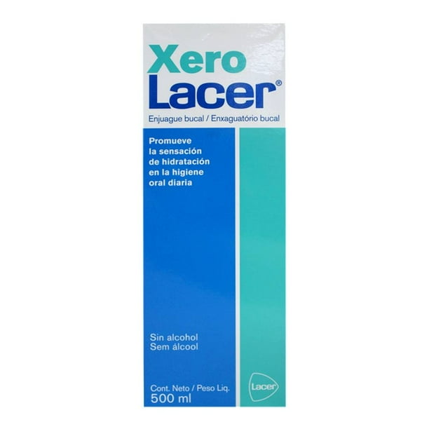 Enjuague bucal Xero Lacer sin alcohol 500 ml | Walmart en línea
