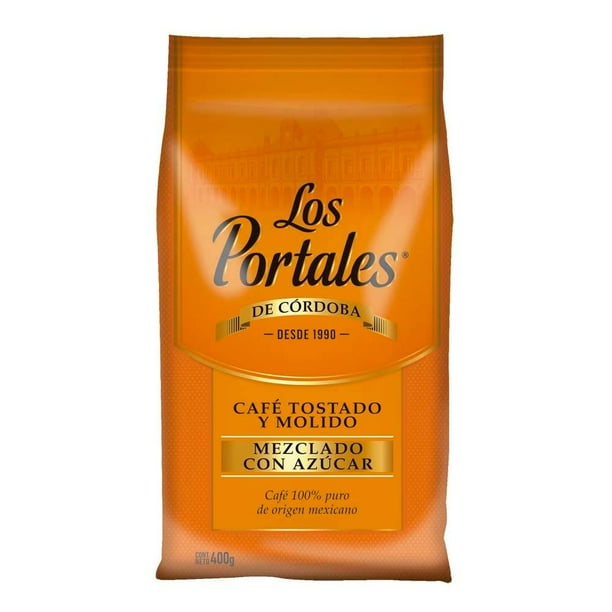 Café Los Portales mezclado con azúcar 400 g | Walmart en línea