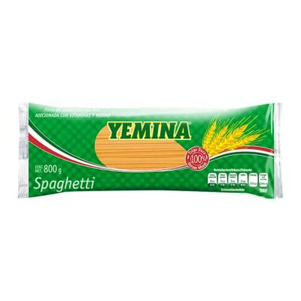 Spaghetti Yemina 800 g | Walmart en línea