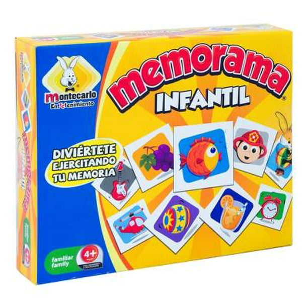 Memorama Montecarlo Entretenimiento Infantil | Walmart en línea