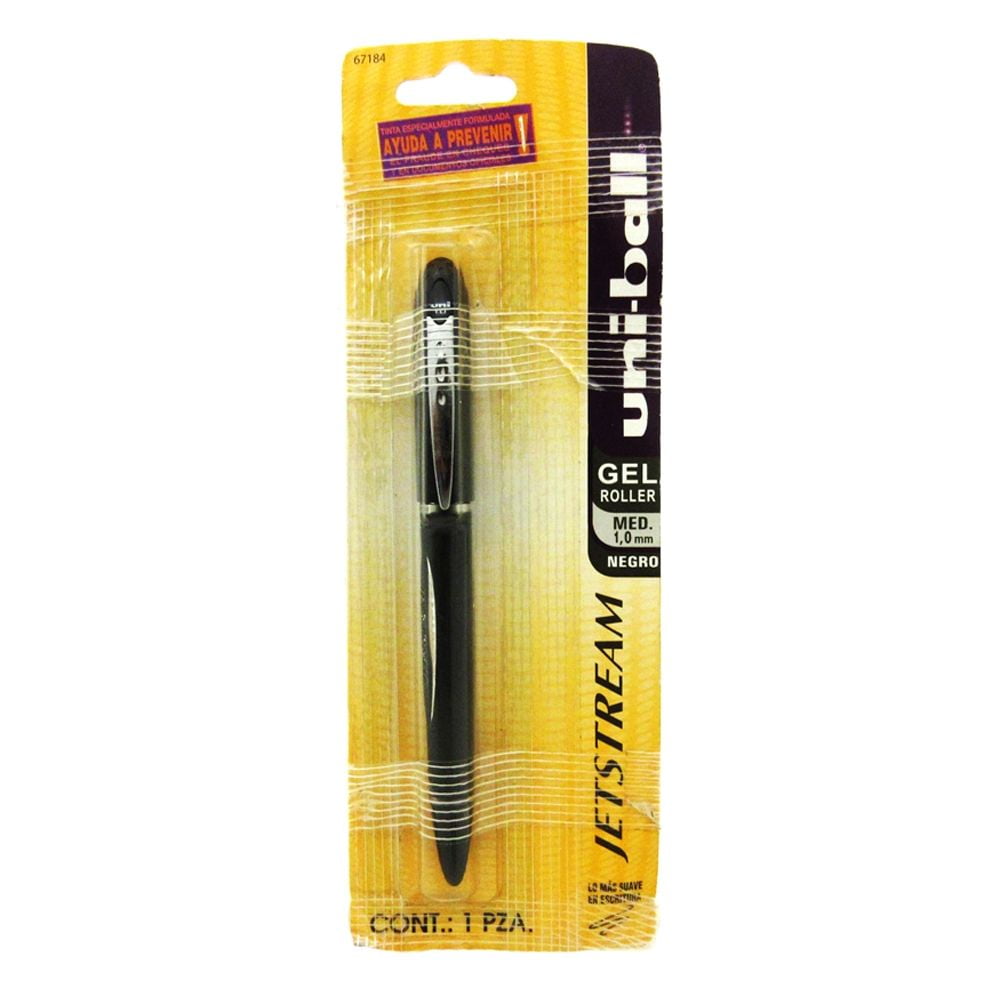 Pluma En Gel Uni-Ball Negra Punto Medio | Walmart en línea