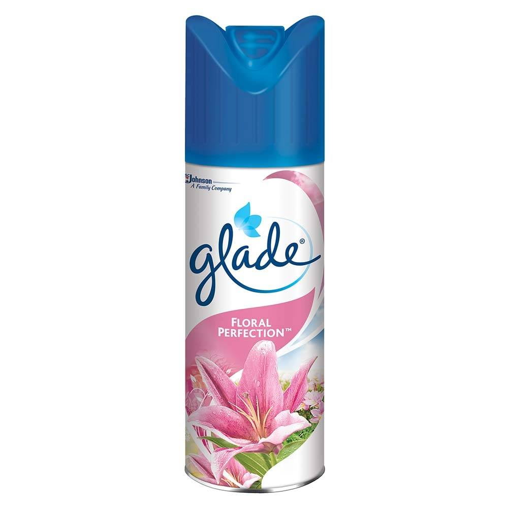 Aromatizante ambiental Glade floral perfection en aerosol 250 ml ...