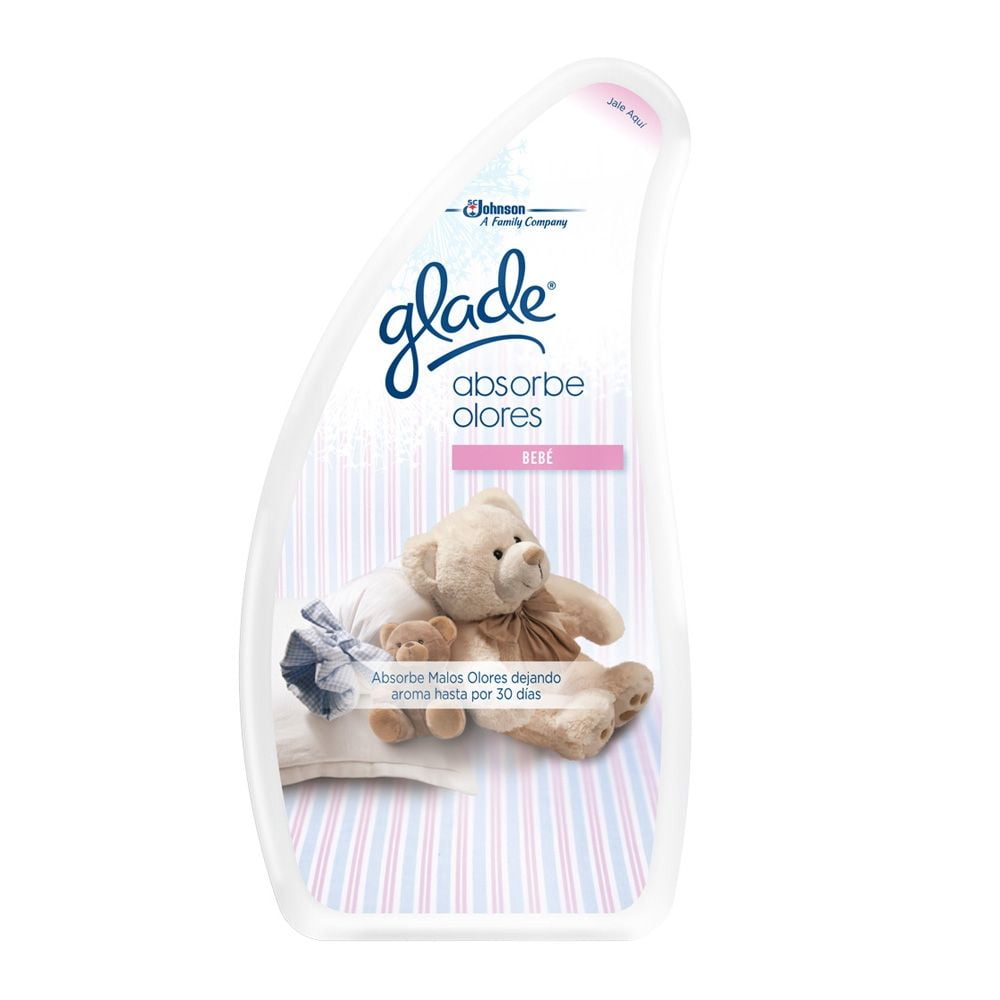 Aromatizante ambiental Glade absorbe olores bebé en gel 150 g | Walmart ...