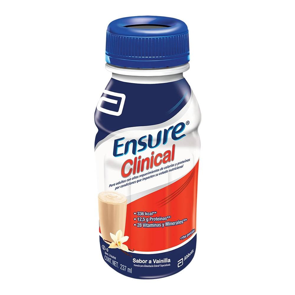 Suplemento alimenticio Ensure clinical vainilla 237 ml | Walmart en línea