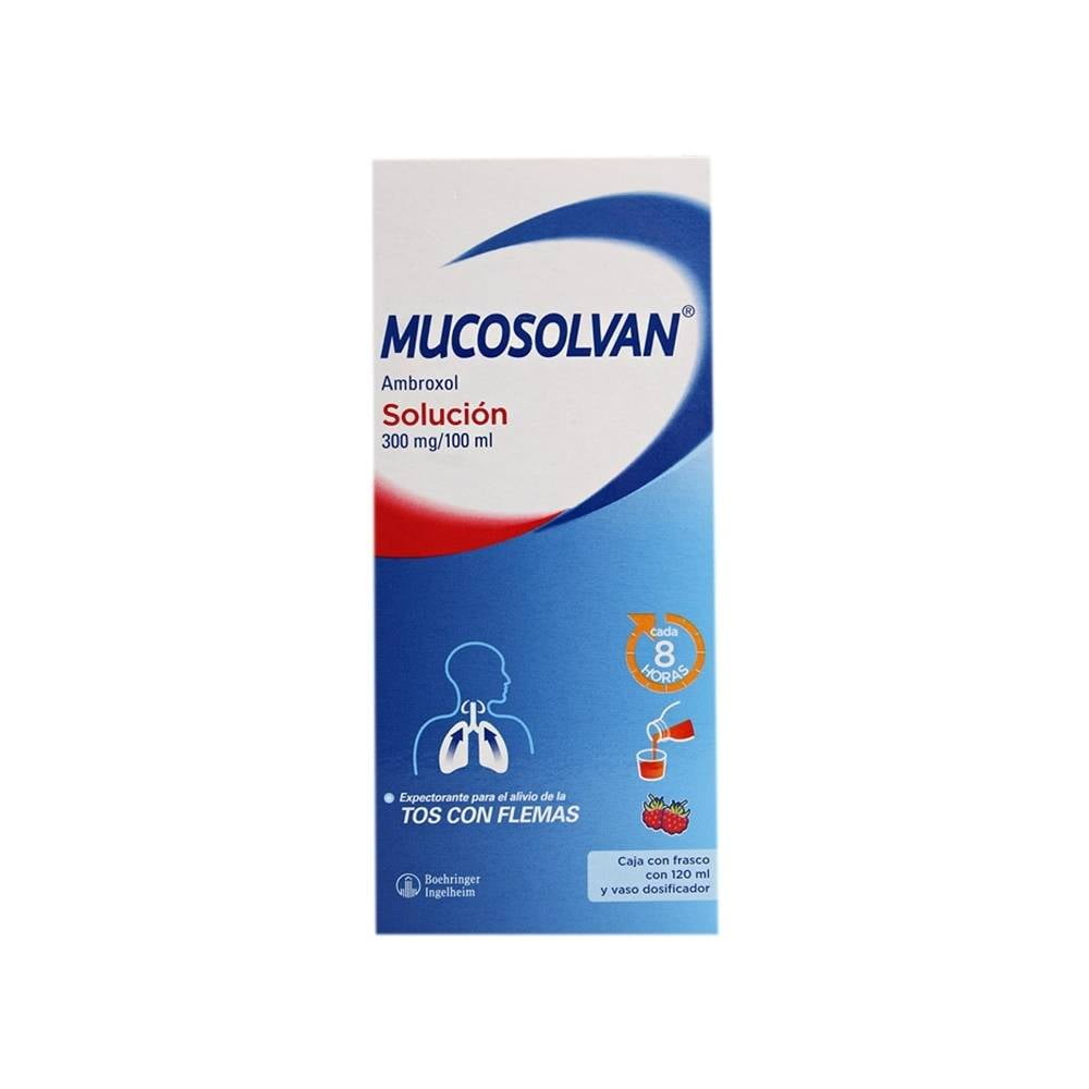 Mucosolvan 300 mg/100 ml solución 120 ml | Walmart en línea