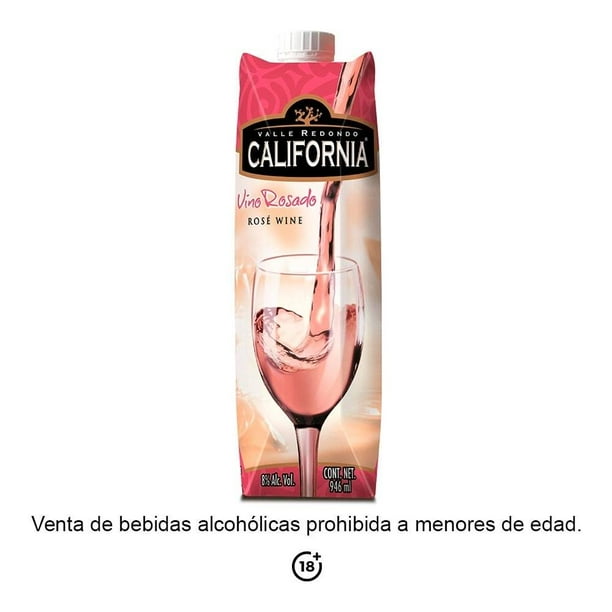 Vino Rosado Valle Redondo California 946 ml | Walmart en línea