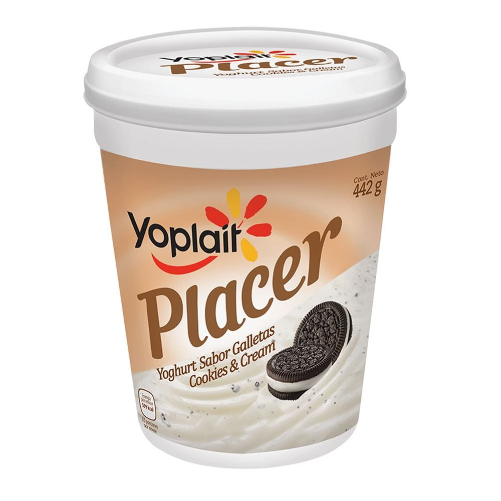 Yoghurt Yoplait Placer sabor cookies and cream 442 g | Walmart en línea