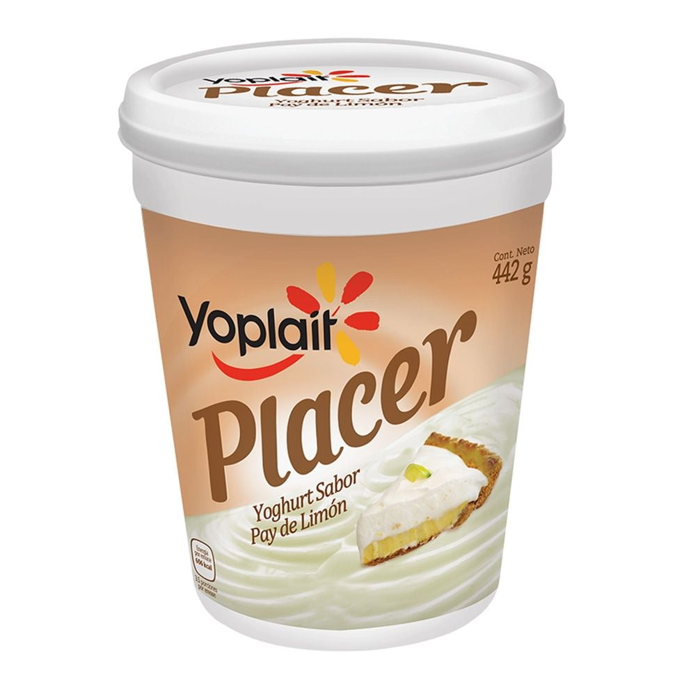 Yoghurt Yoplait Placer sabor pay de limón 442 g | Walmart en línea