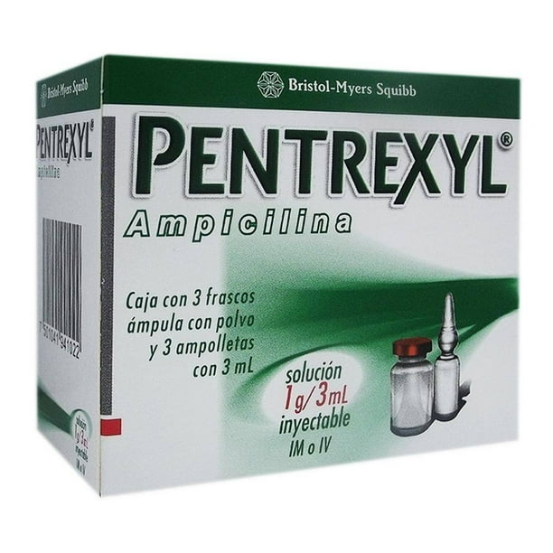 Pentrexyl 1 g/ 3 ml solución inyectable 3 aplicaciones | Walmart en línea