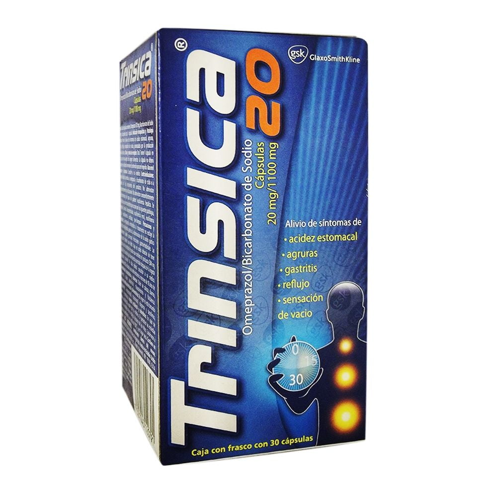 TRINSICA 20M Trinsica 20/1100 mg cápsulas 30 pzas | Walmart en línea
