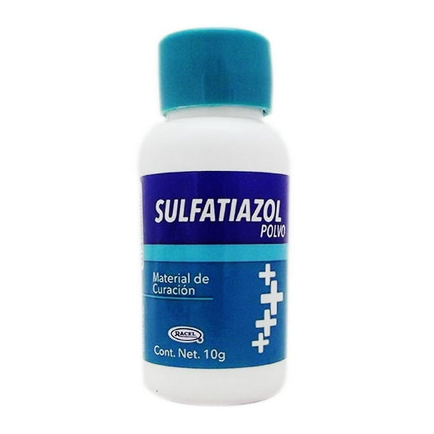 SULFATIAZOL POLVO CON 10 GR Sulfatiazol polvo 10 g | Walmart en línea