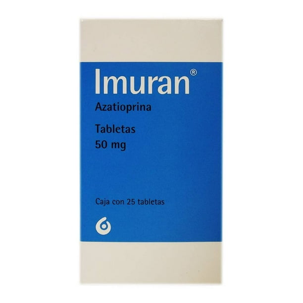 Imuran tabletas 25 pzas de 50 mg c/u | Walmart en línea