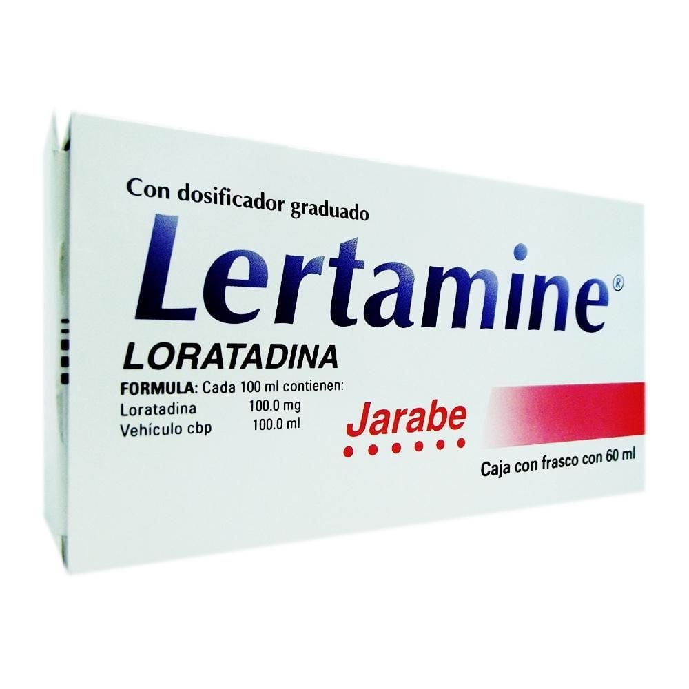Lertamine 5 mg jarabe 60 ml | Walmart en línea