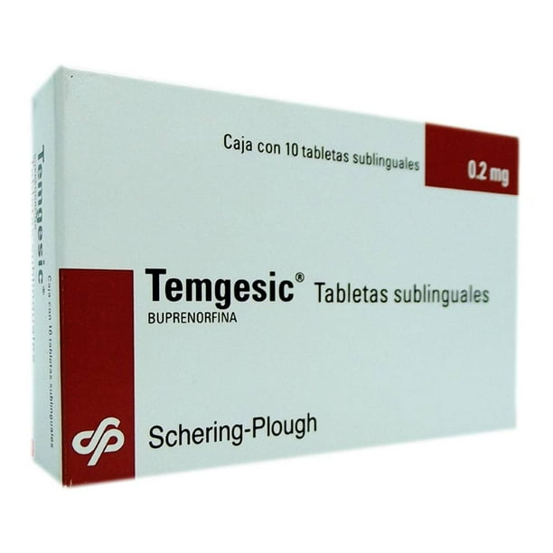 Temgesic 0.2 mg tabletas 10 pzas | Walmart en línea