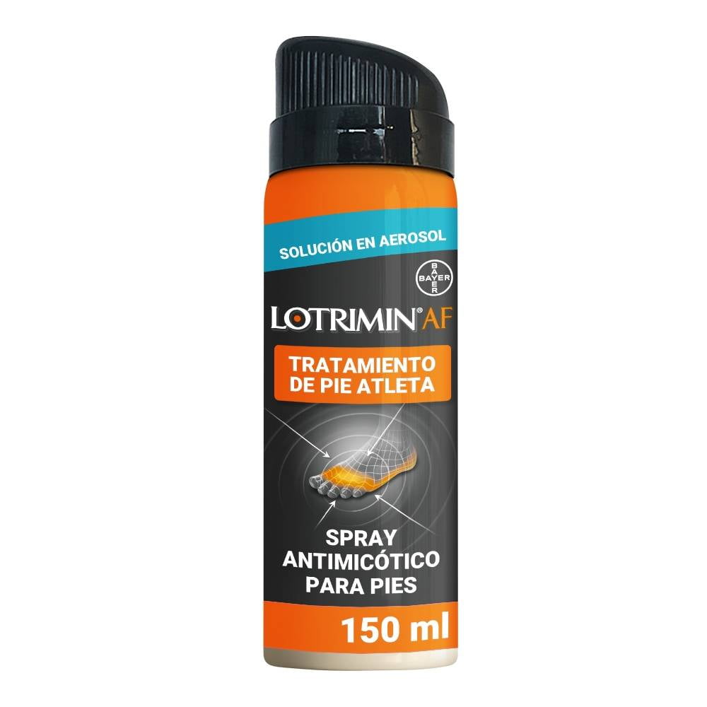 Antimicótico Lotrimin solución en aerosol 150 ml | Bodega Aurrera en línea